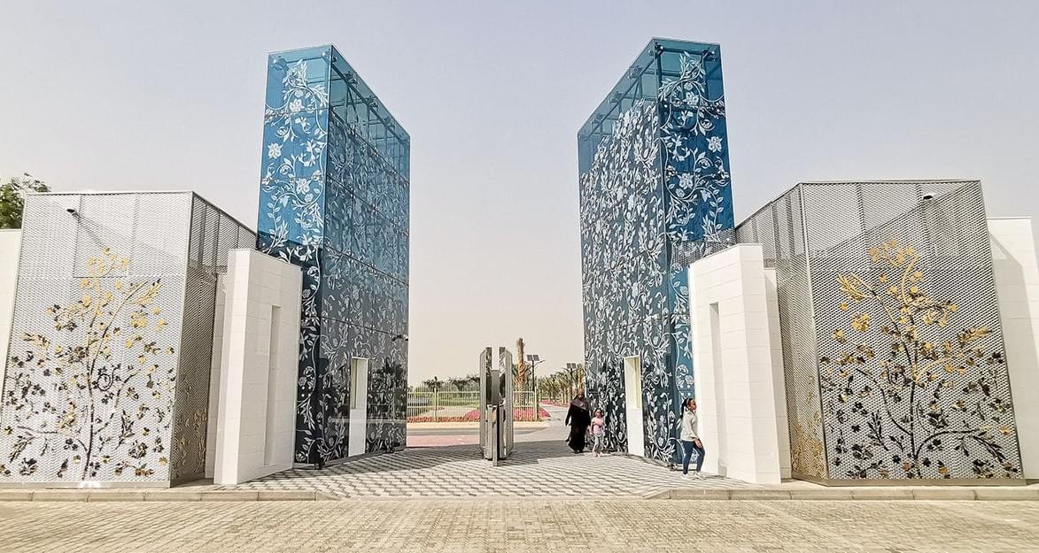 Exploring Quranic Park in Dubai, Glass House & Miracle Cave